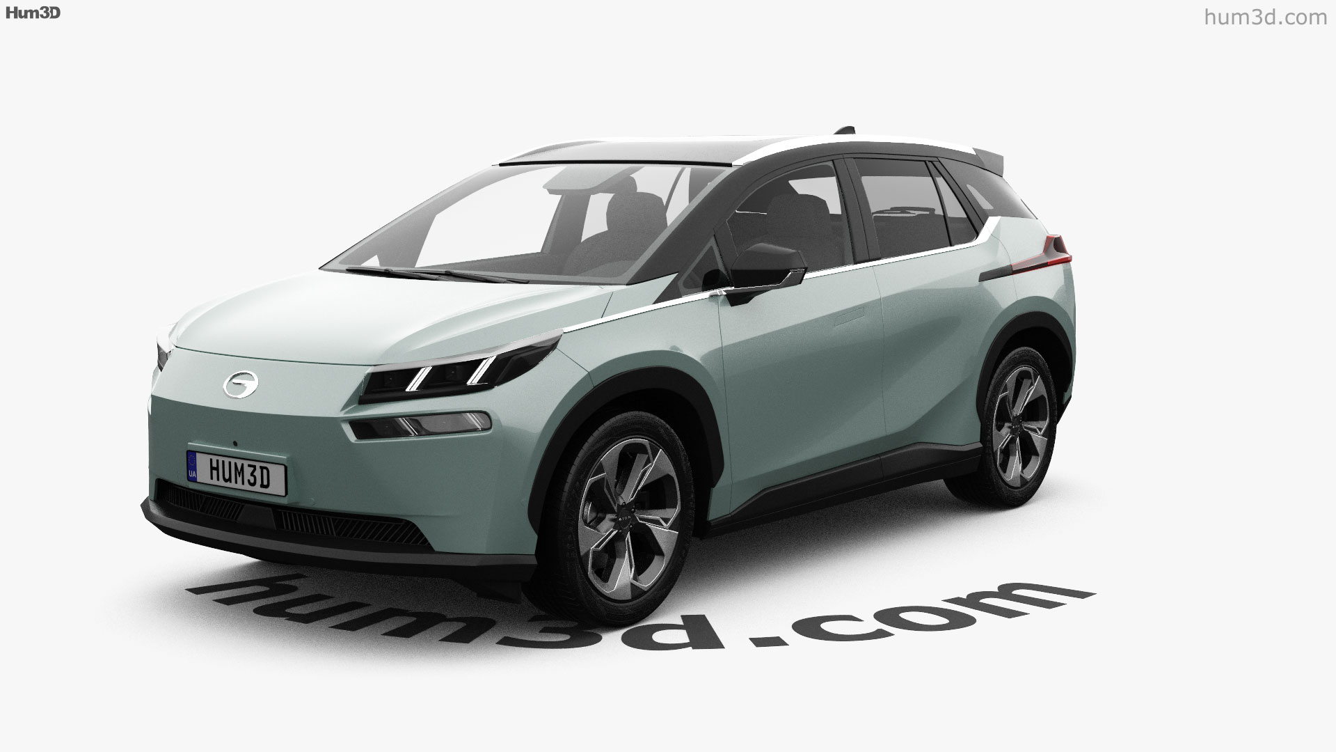 Vista 360 del modelo 3D de Aion V Plus 2022 - Tienda Hum3D