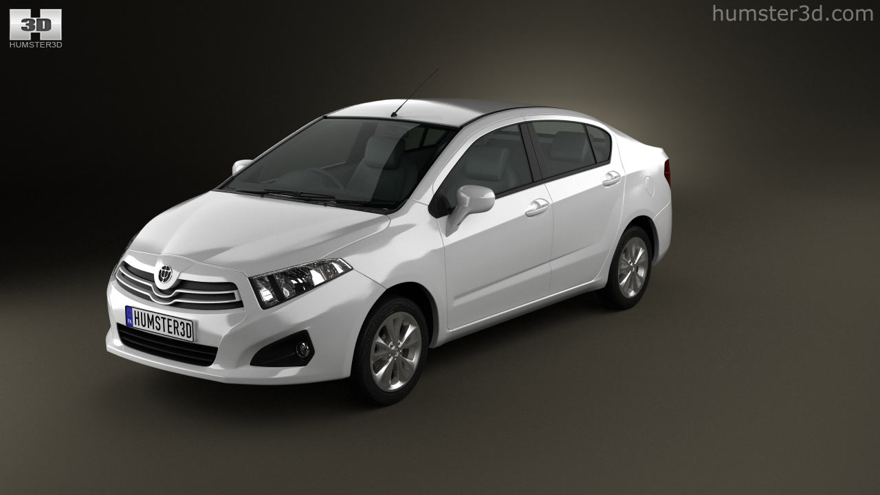 Brilliance H230 2014 360도 3D 모델 - Hum3D