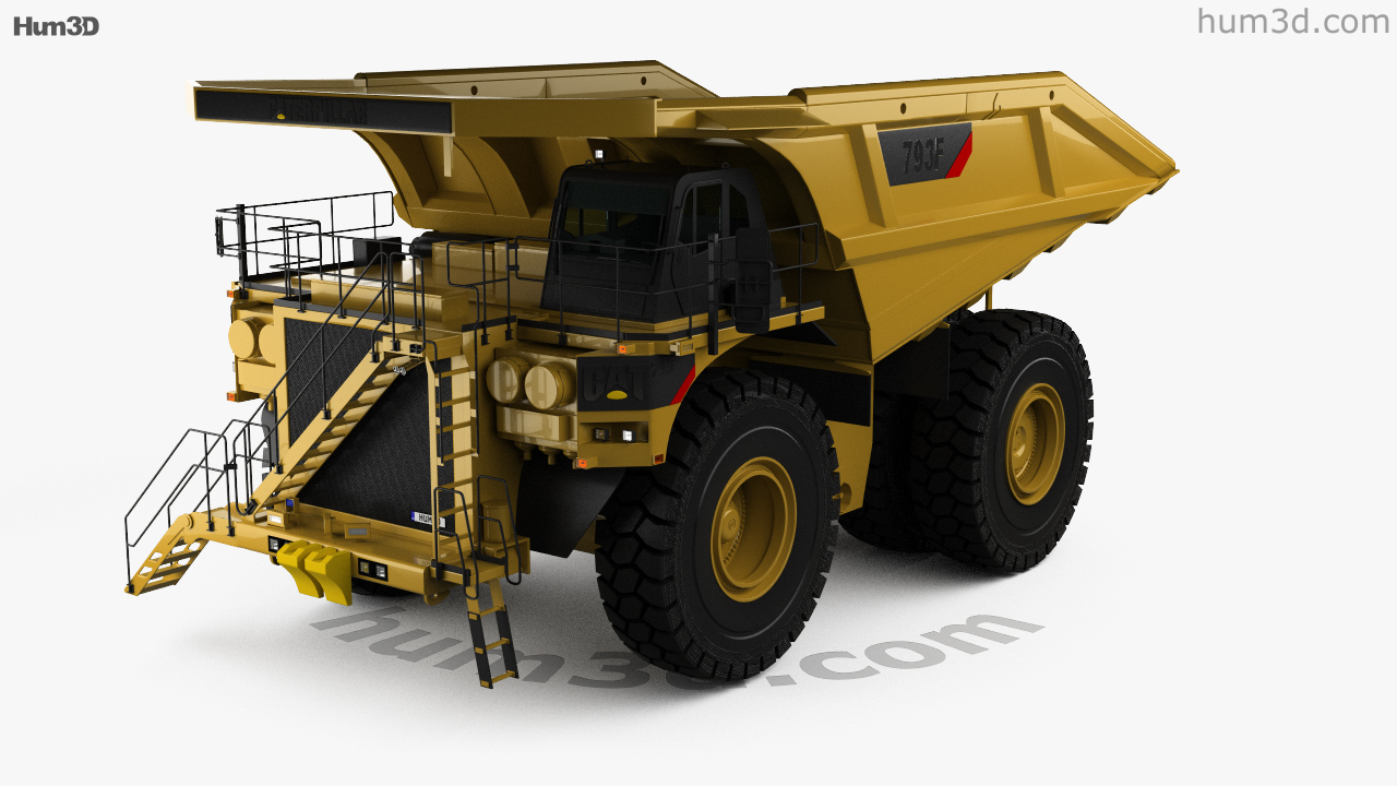 360 view of Caterpillar 793F Dump Truck 2009 3D model - Hum3D store 360 view of Caterpillar 793F Dump Truck 2009 3D model - Hum3D store
