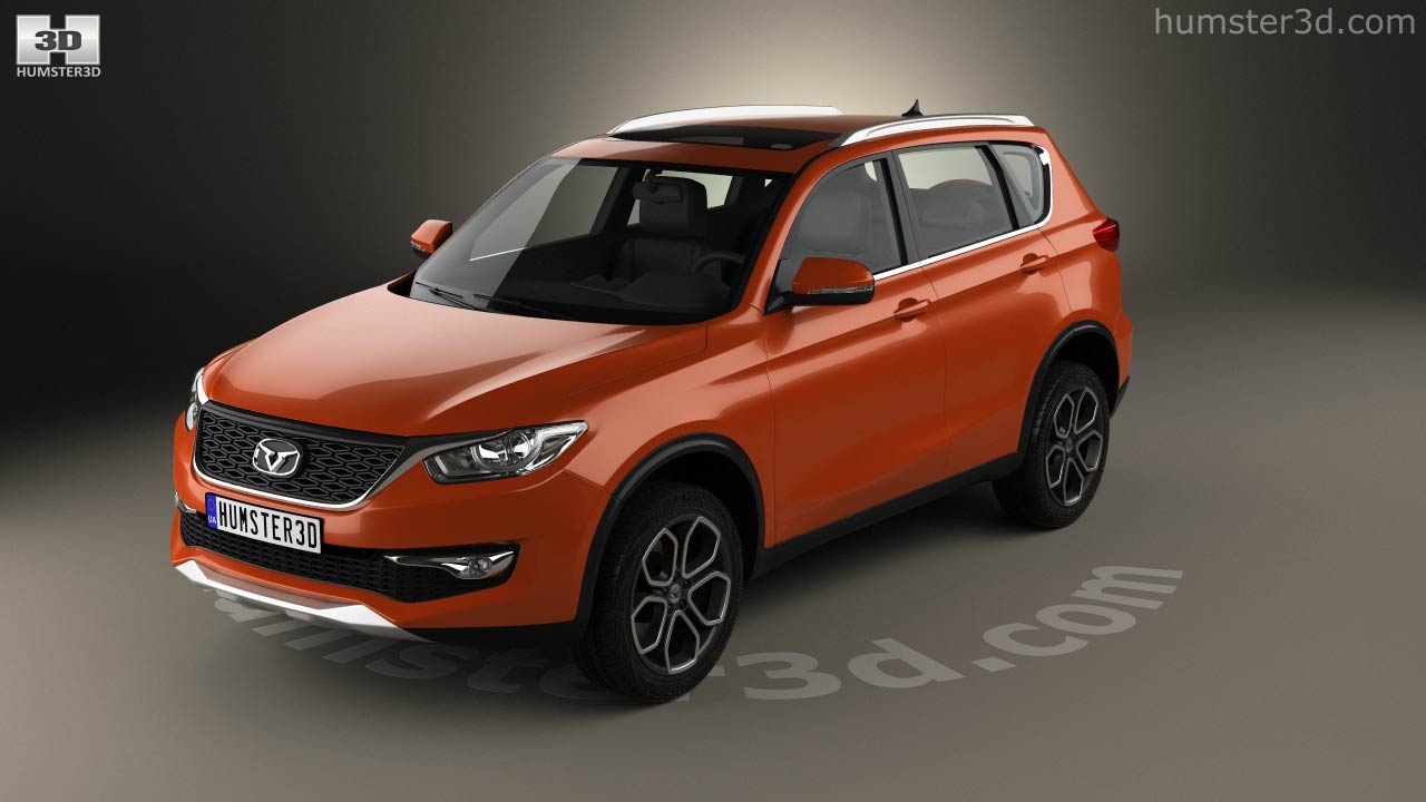 Vista 360 del modelo 3D de Chery Cowin X3 2019 - Tienda Hum3D