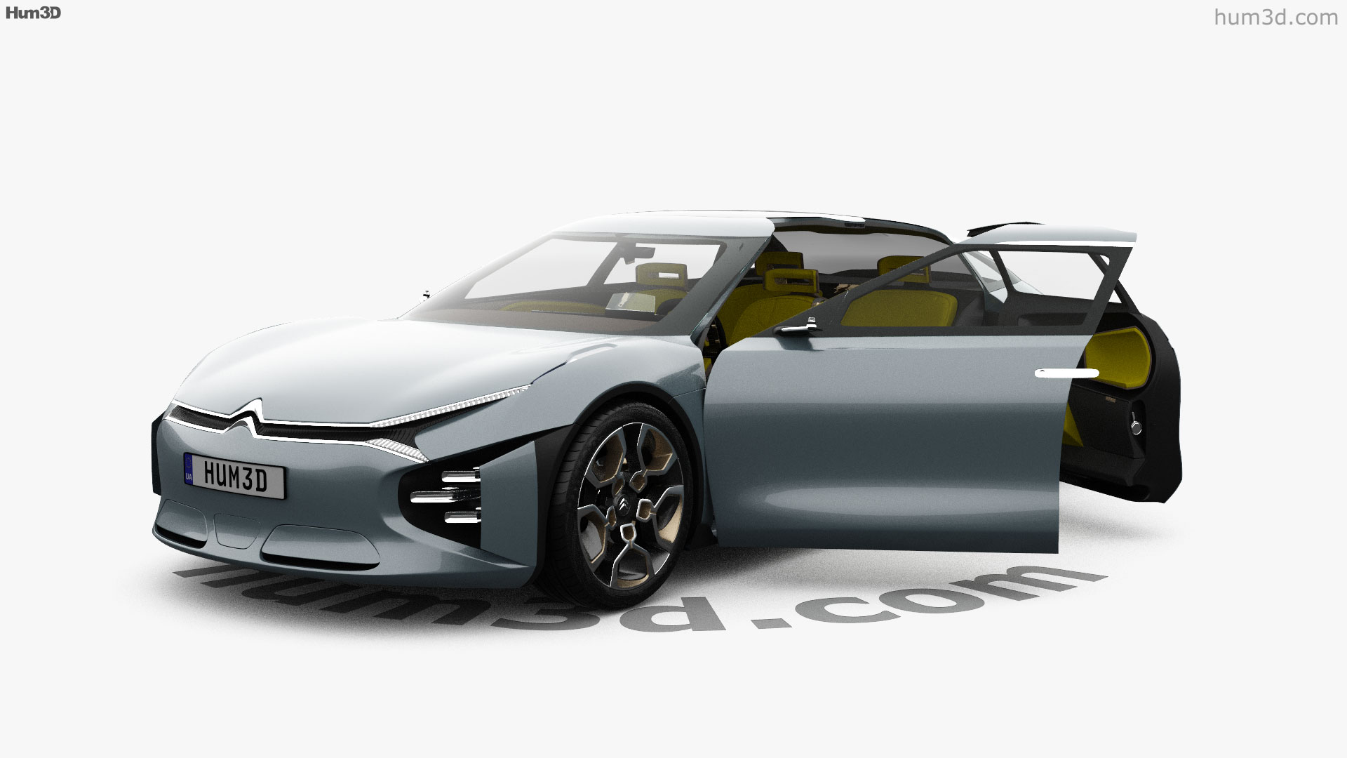 Citroen Gt Concept Interior