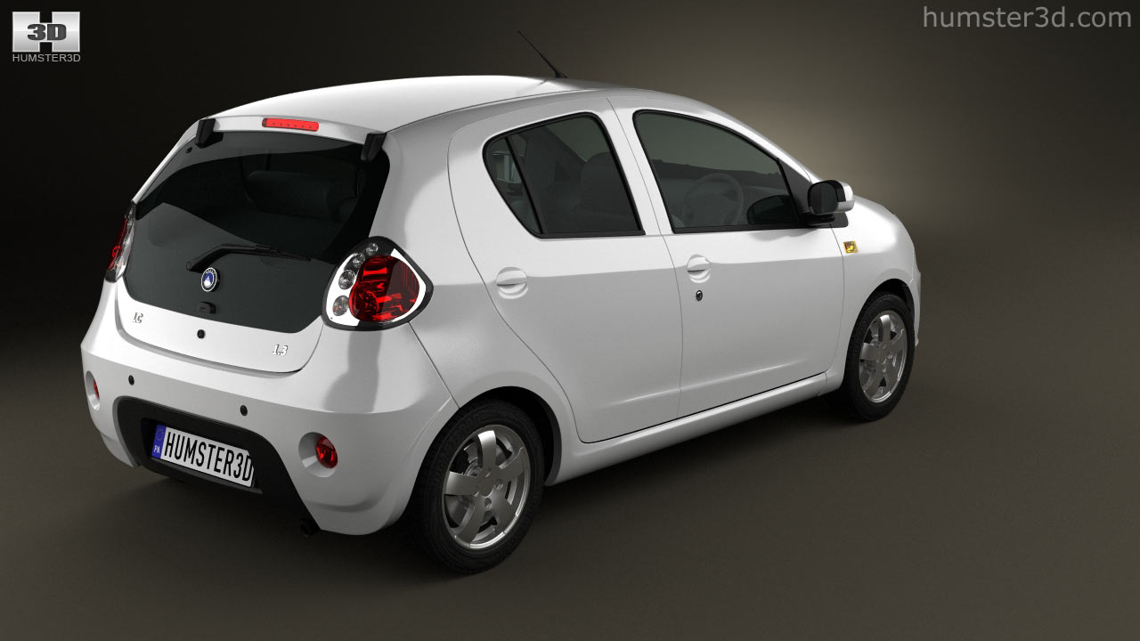 360 View Of Geely LC (Panda) 2014 3D Model Hum3D Store, 50% OFF