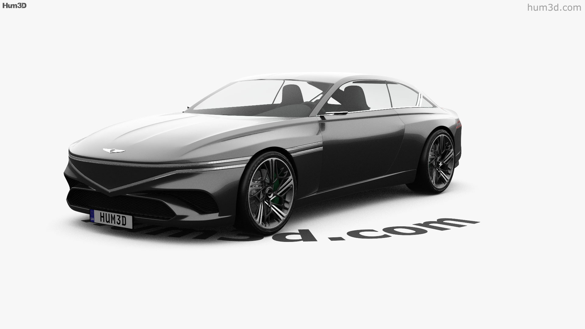 Genesis X Speedium Coupe 2022 360도 3D 모델 - Hum3D