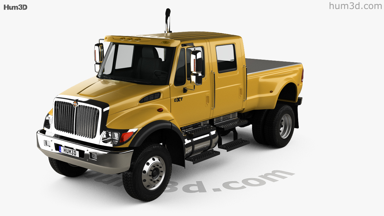 360 view of International CXT Pickup Truck 2008 3D model - Hum3D store