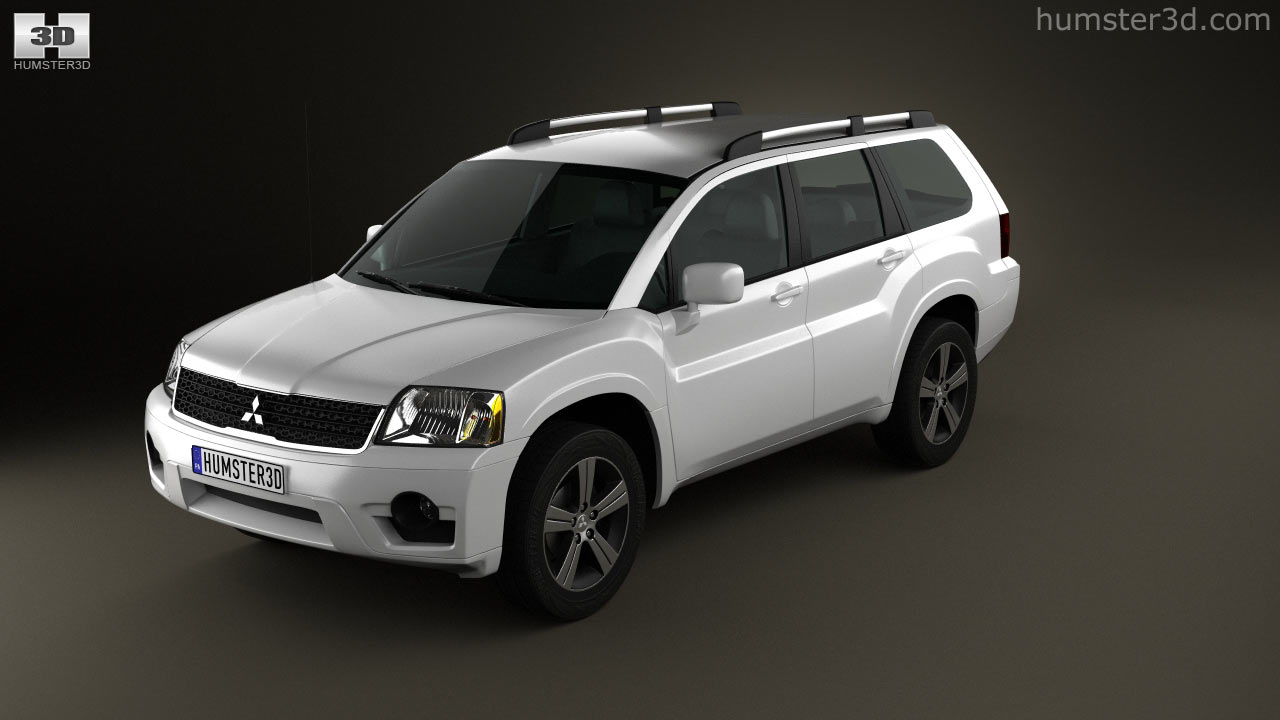 360 view of Mitsubishi Endeavor 2013 3D model - Hum3D store