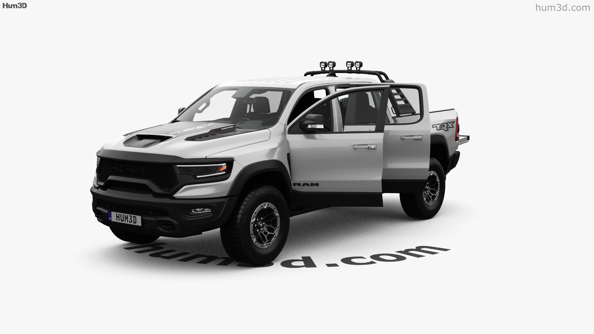 Ram 1500 Crew Cab TRX Mopar Performance Parts 2020 3D 360 