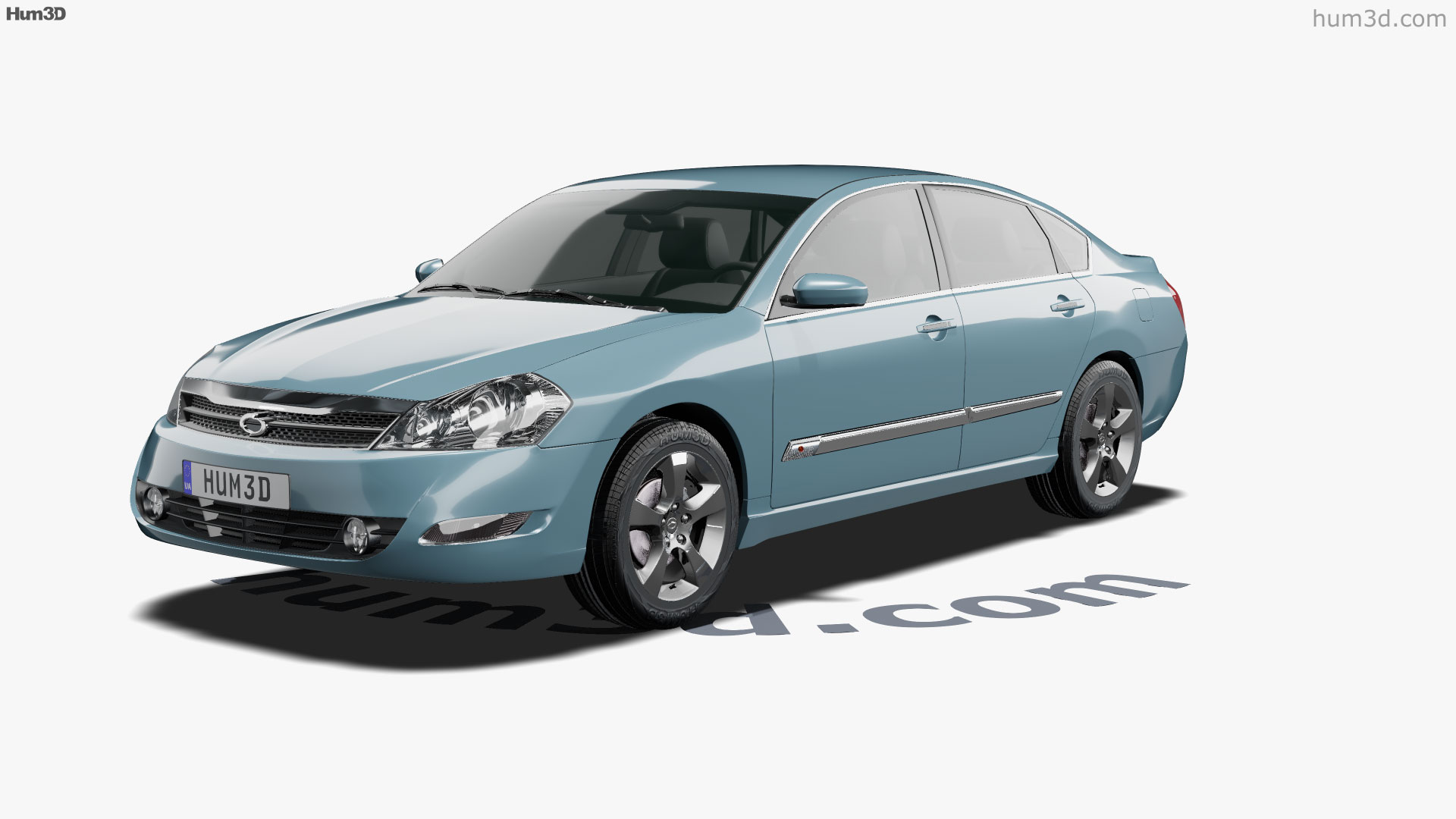 Samsung SM5 2010 360도 3D 모델 - Hum3D