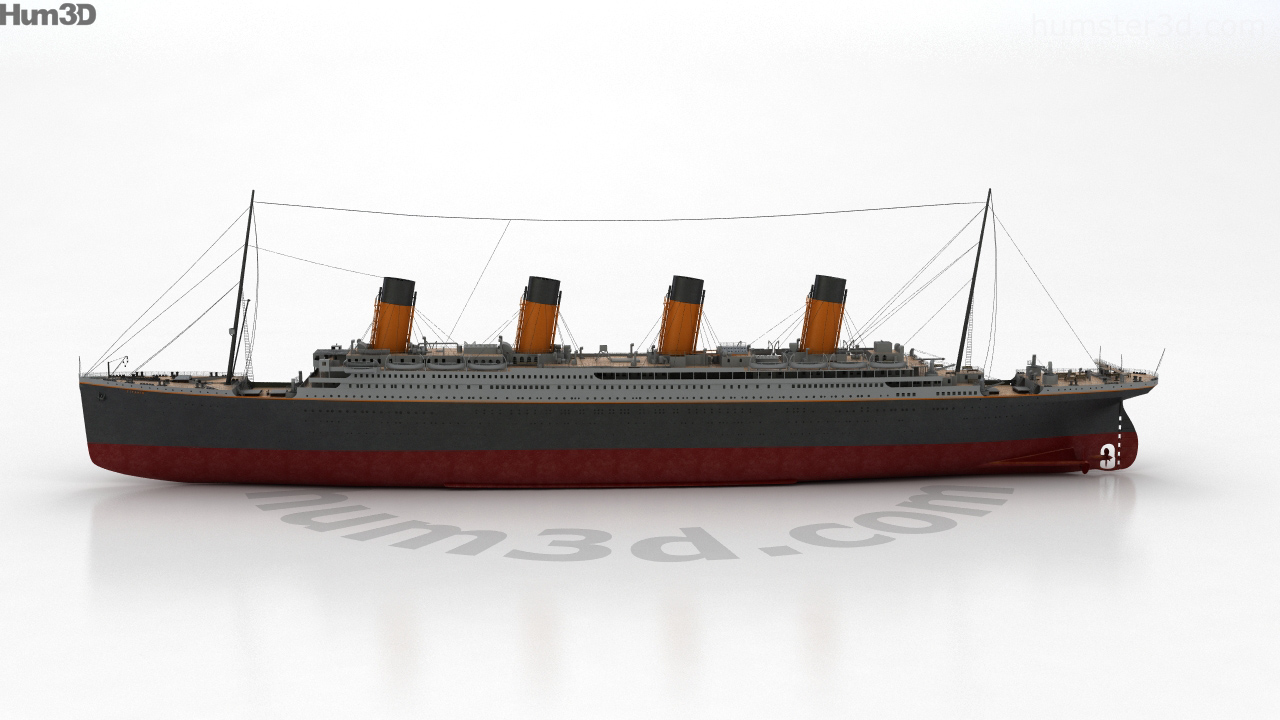 Titanic Side Profile