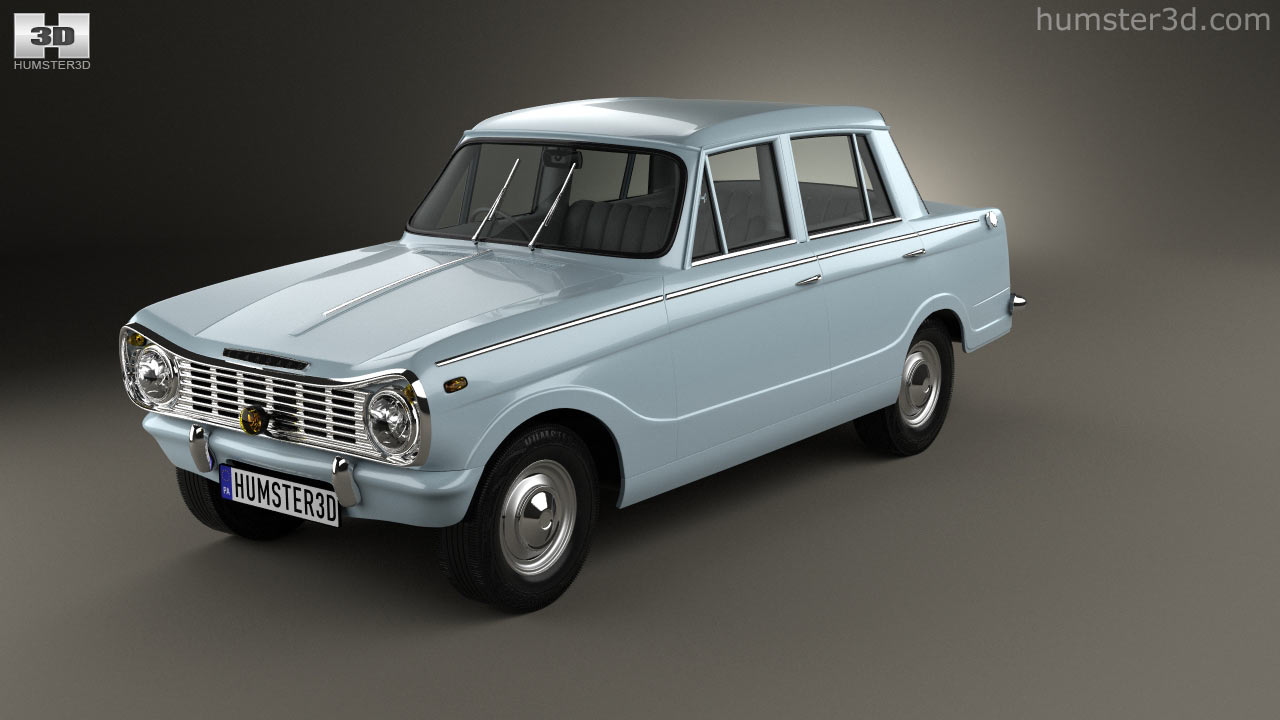 360 view of Standard Gazel 1971 3D model - Hum3D store