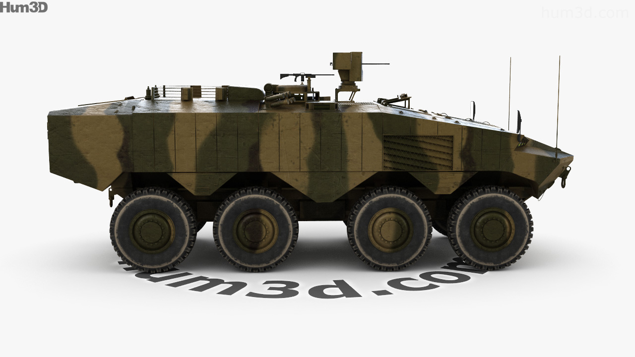 360 view of Eitan AFV 3D model - Hum3D store