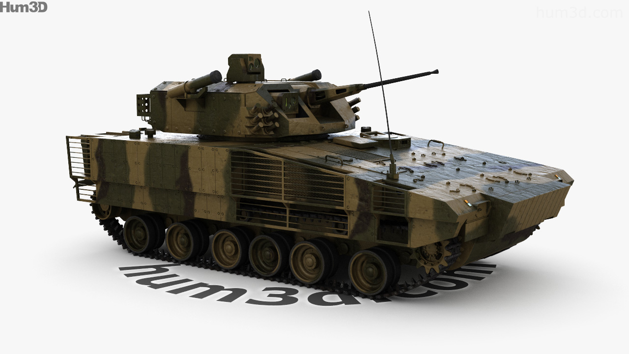 360 view of VN17 Infantry Fighting Vehicle 3D model - Hum3D store