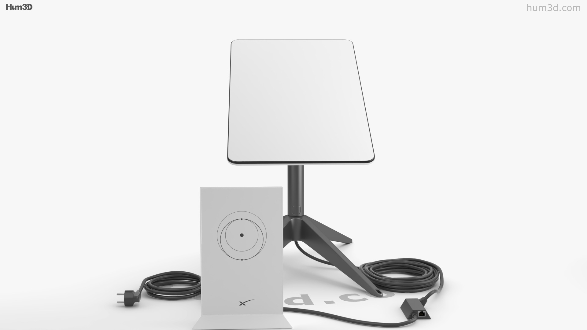 Starlink 2nd Generation 3Dモデルの360ビュー-Hum3Dストア