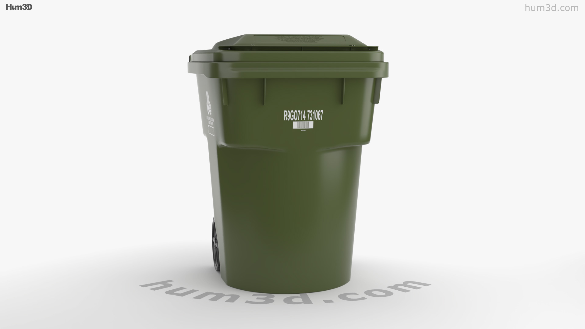 Rehrig FA 90 Gallon Trashbox 3D Model Download Architecture, 60% OFF