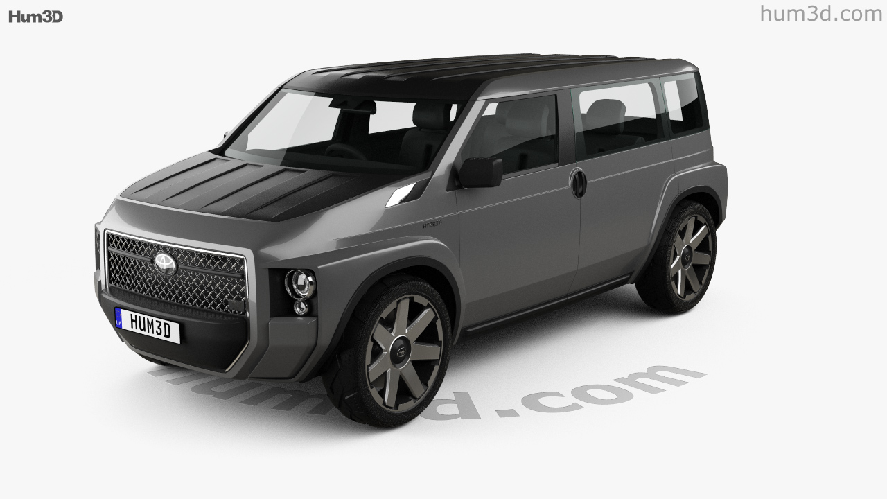 360 view of Toyota Tj Cruiser 2019 3D model - Hum3D store