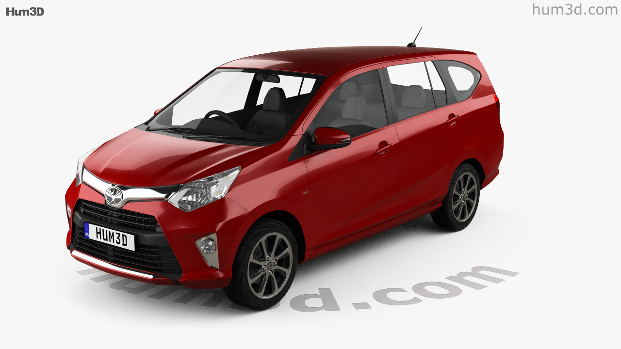 360 view of Toyota Astra Calya 2014 3D model - Hum3D store