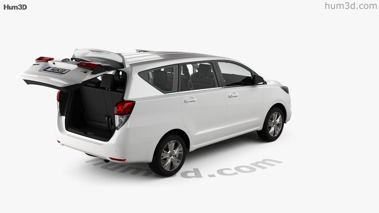 Toyota Innova Crysta 2023 3D Model Vehicles On 3DModels