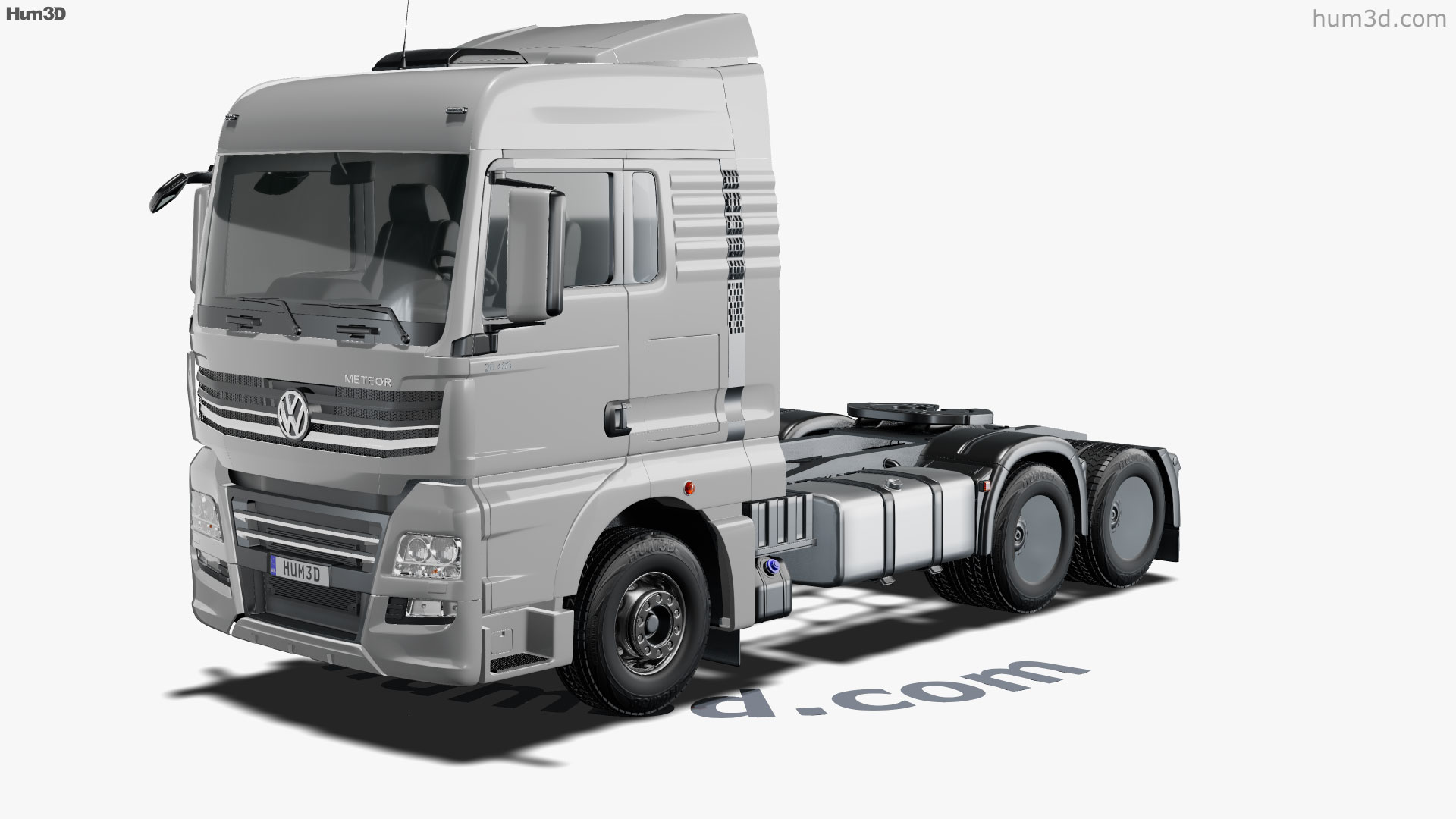 360 view of Volkswagen Meteor Tractor Truck 2022 3D model - Hum3D store
