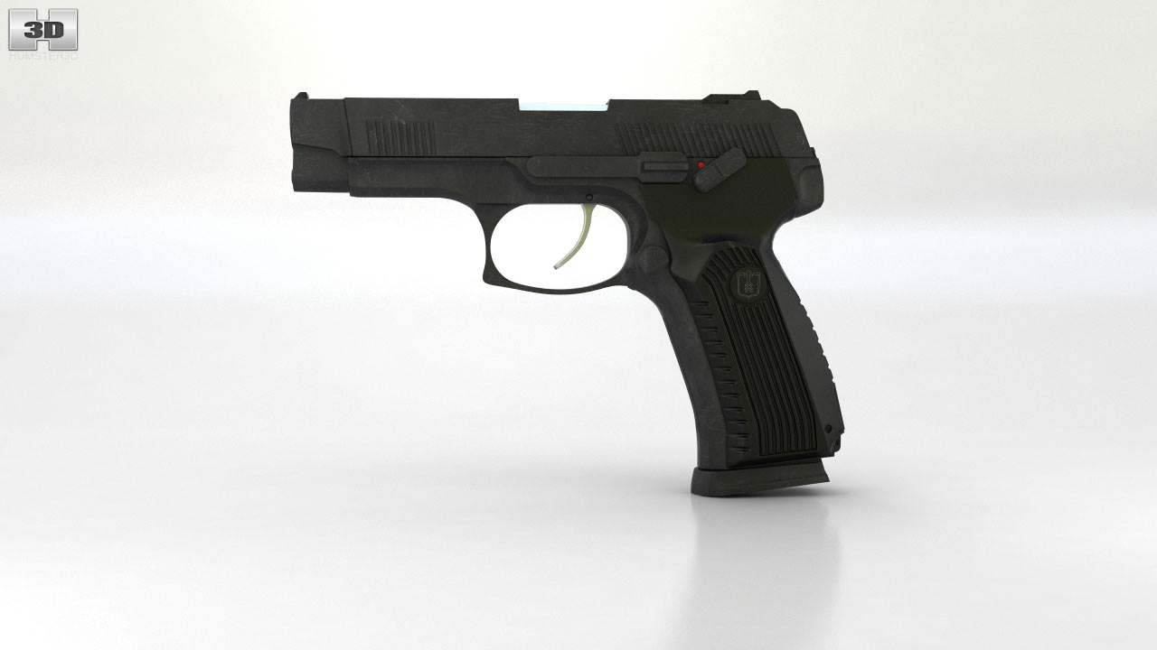 360 view of MP-443 Grach 3D model - Hum3D store