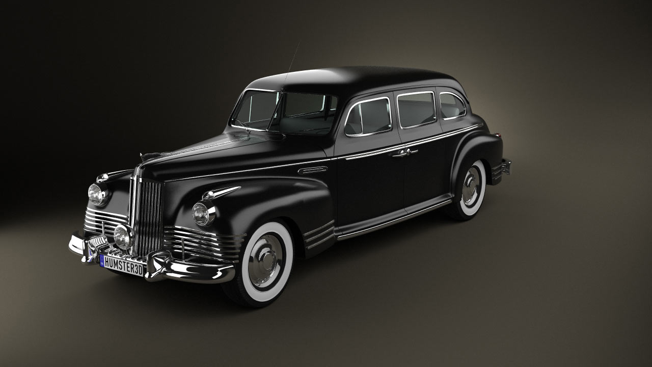 360 view of ZIS 115 1946 3D model - Hum3D store